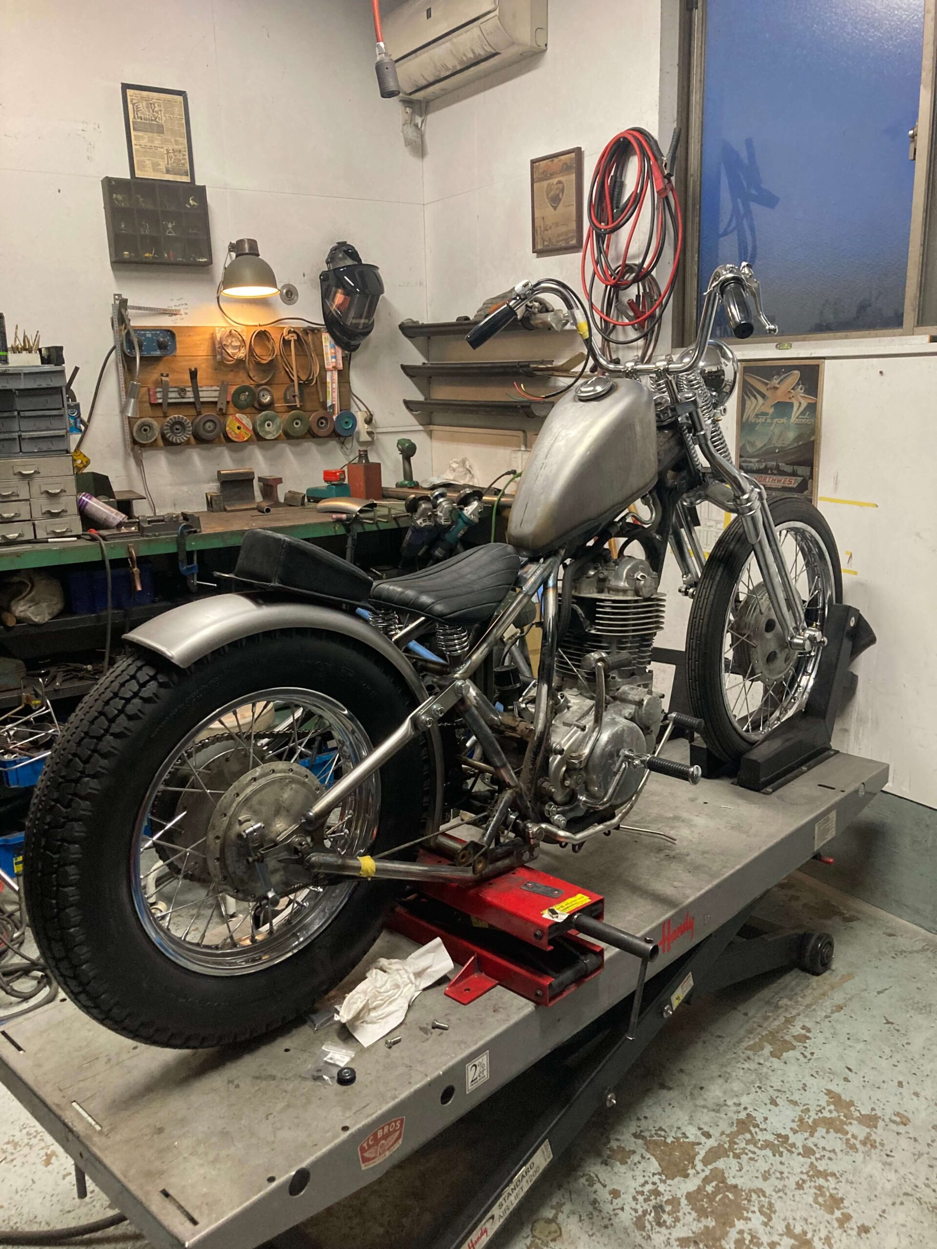 YAMAHA _ SR400 CHOPPER04CROWS - カスタムバイクショップ