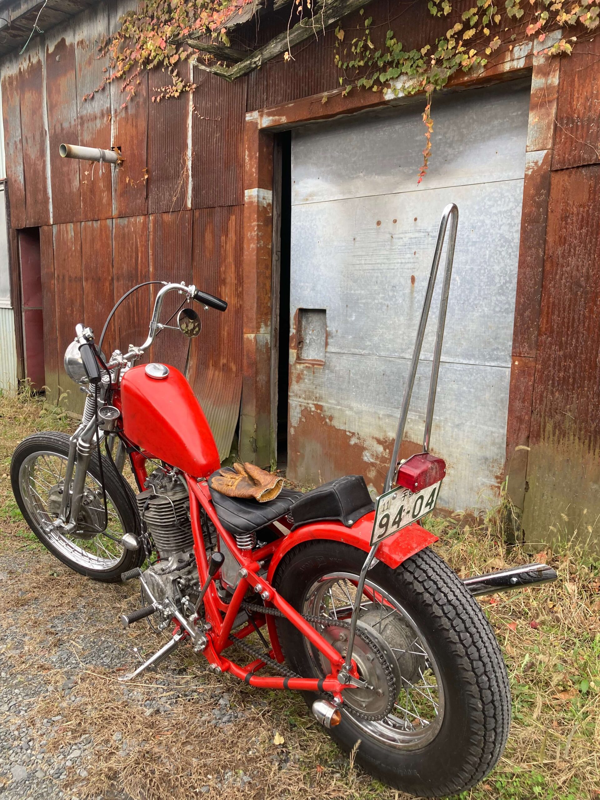YAMAHA _ SR400 CHOPPER04CROWS - カスタムバイクショップ
